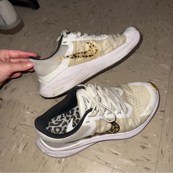 Nike | Shoes | Nikeair Zoom Winflo 8 Premium Animal Leopard Print ...